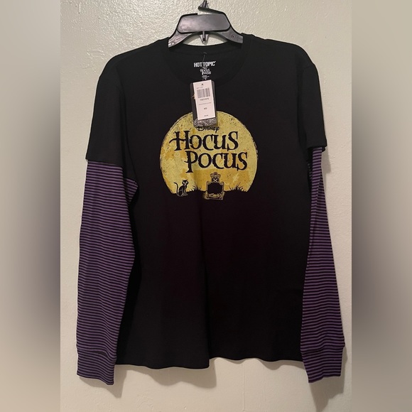 Tops | Disney Hocus Pocus Stripe Twofer Long Top | Poshmark